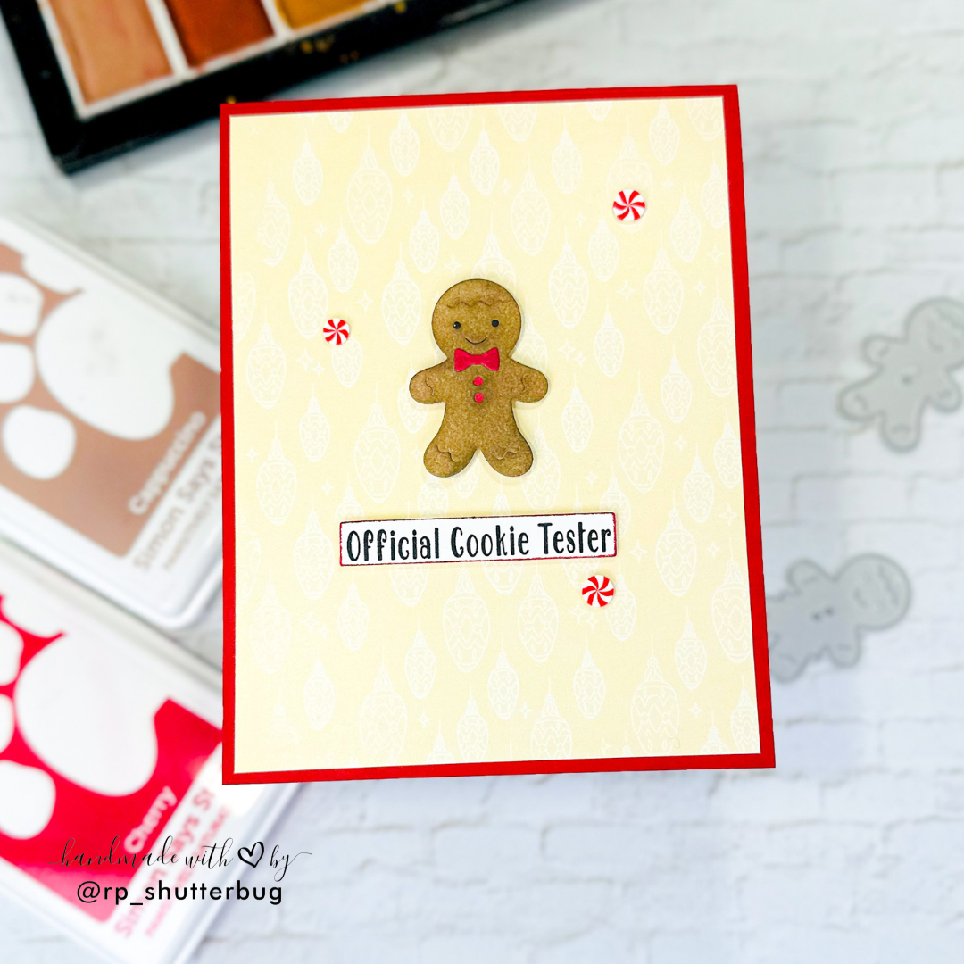 Clean and Simple Die Cut Gingerbread Card – Home | RpShutterbug